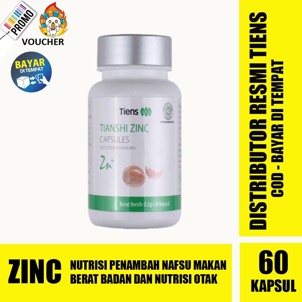 Tiens / Tianshi Zinc Capsules Kapsul | Penggemuk / Peninggi Badan ...