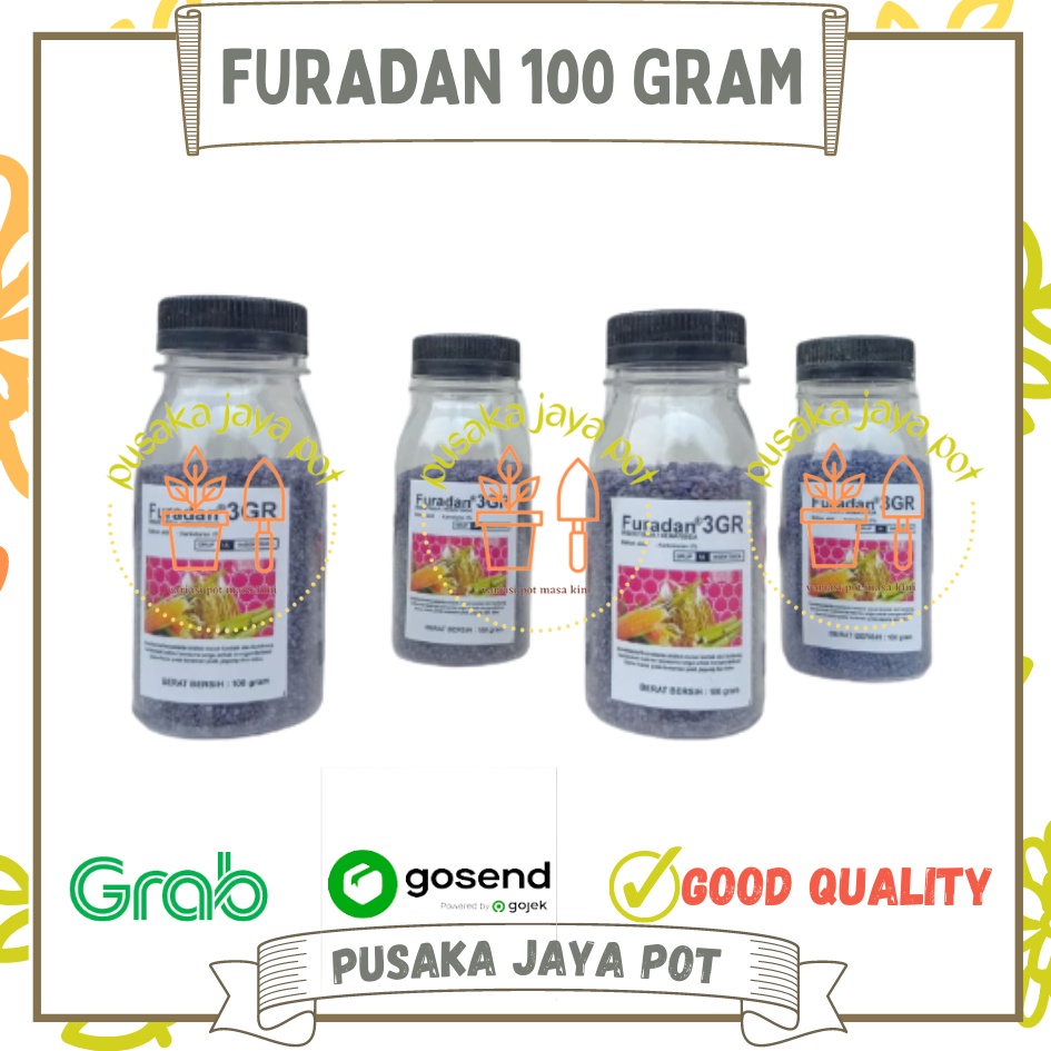 Jual Ori Furadan Botol 100 Gram Kemasan Repacking Furadan Obat Semut ...