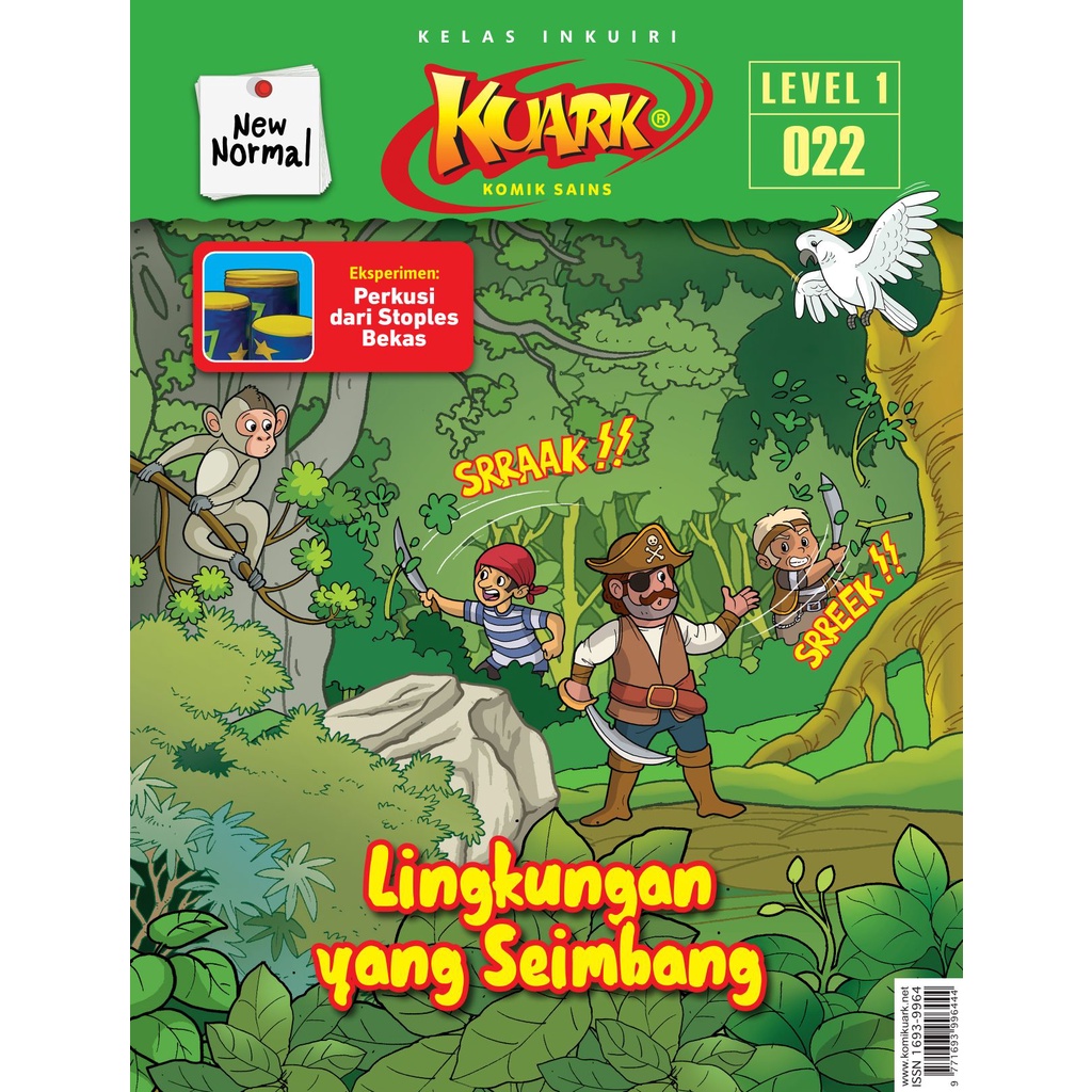 Jual KUARK Komik Sains Level I Nomor 022 New Normal | Shopee Indonesia