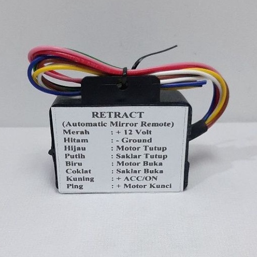 Jual Modul RETRACT spion lipat + fuse dan box sekring | Shopee Indonesia