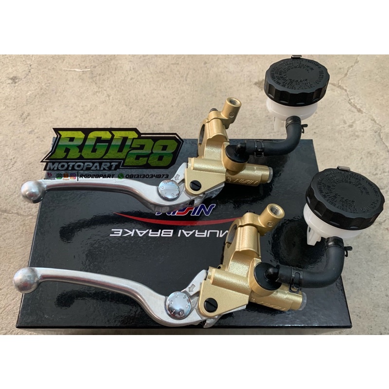 Jual master rem nissin samurai axial original universal semua motor ...