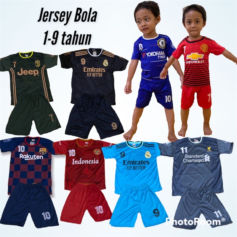 Jual baju sepakbola anak jersey sepak bola | Shopee Indonesia
