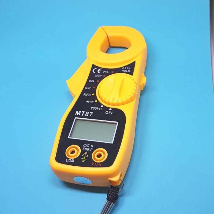 Jual Yellow Digital Multi Meter Voltage Ampere Meter Tang Amper ...