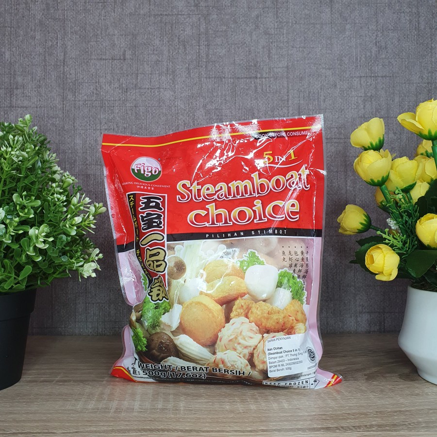 Jual Steamboat Choice 5 IN 1 Premium Figo 500 Gr | Shopee Indonesia