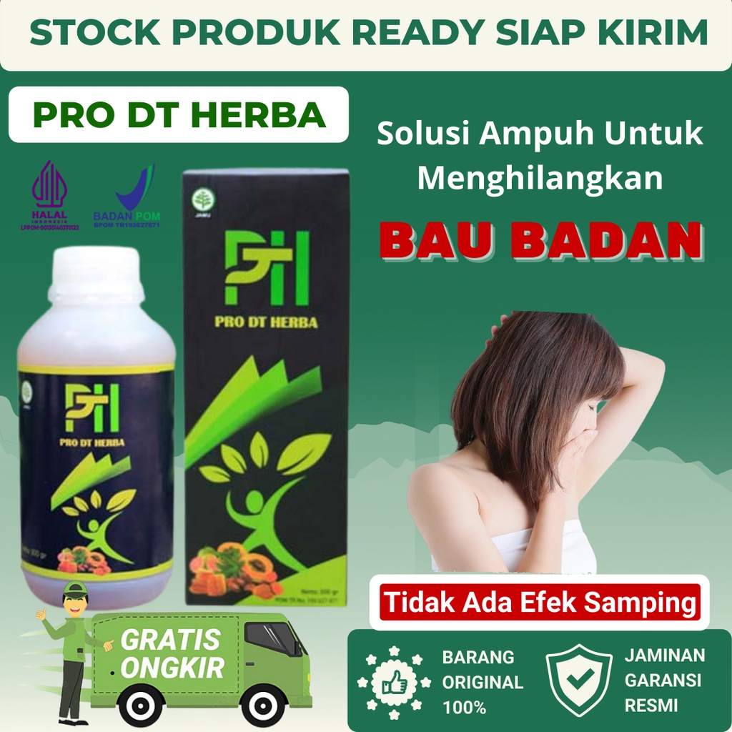 Jual PRO DT HERBA - Obat Bau Badan Paling Ampuh, Obat Bau Badan ...