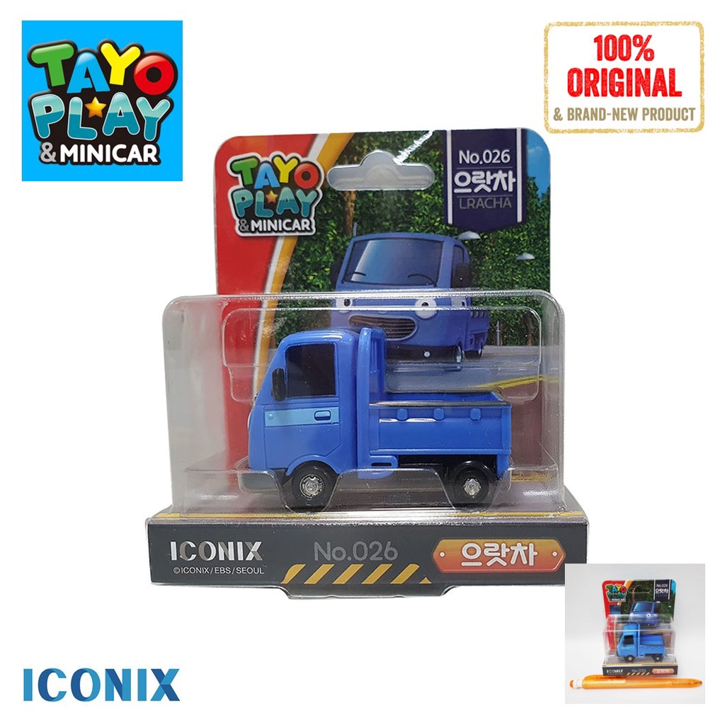 Jual Iconix Tayo The Little Bus Play Minicar Lracha Iracha Korean Toys Animation Mainan Anak ...