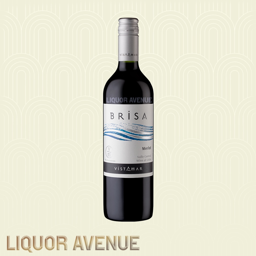 Jual Vina Vistamar BRISA Merlot Red Wine 750ml | Shopee Indonesia