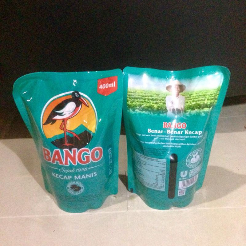 Jual Kecap Manis Bango / Bangau Kecap Manis kemasan refill 400 ml ...