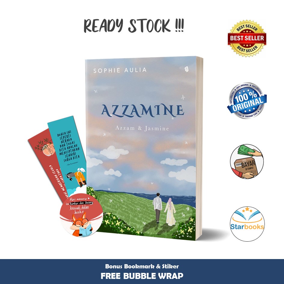 Jual Buku Azzamine : Azzam & Jasmine By Sophie Aulia - Bukune Indonesia ...