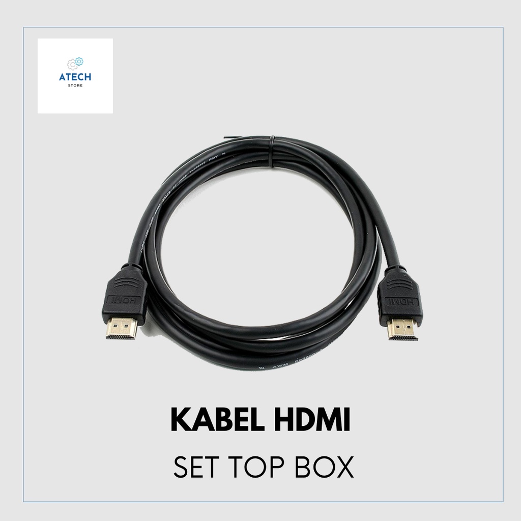 Jual PROMO Kabel HDMI Full HD untuk Set Top Box DVB T2 Receiver TV ...