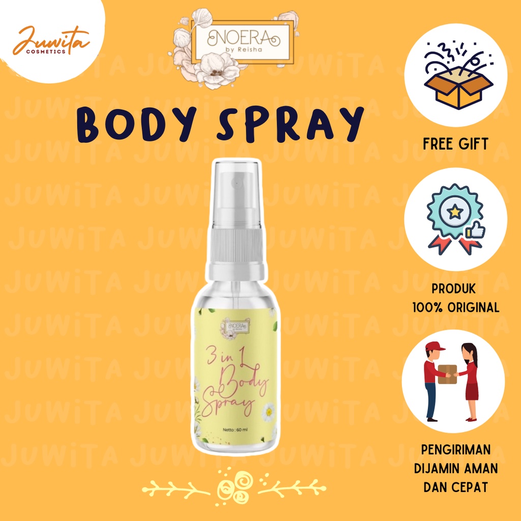 Jual NOERA BODY SPRAY Noera Parfum Noera Deodoran Spray Noerabeautycare ...
