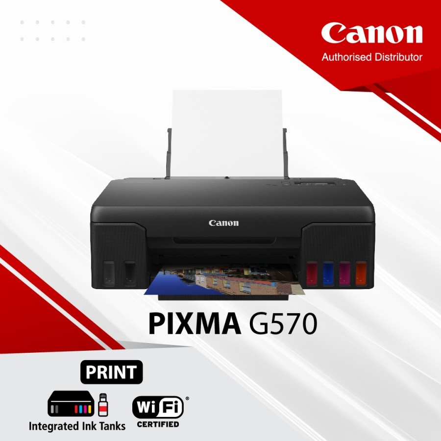 Jual Canon Inkjet Printer PIXMA G570 (Single Function) Indonesia|Shopee ...