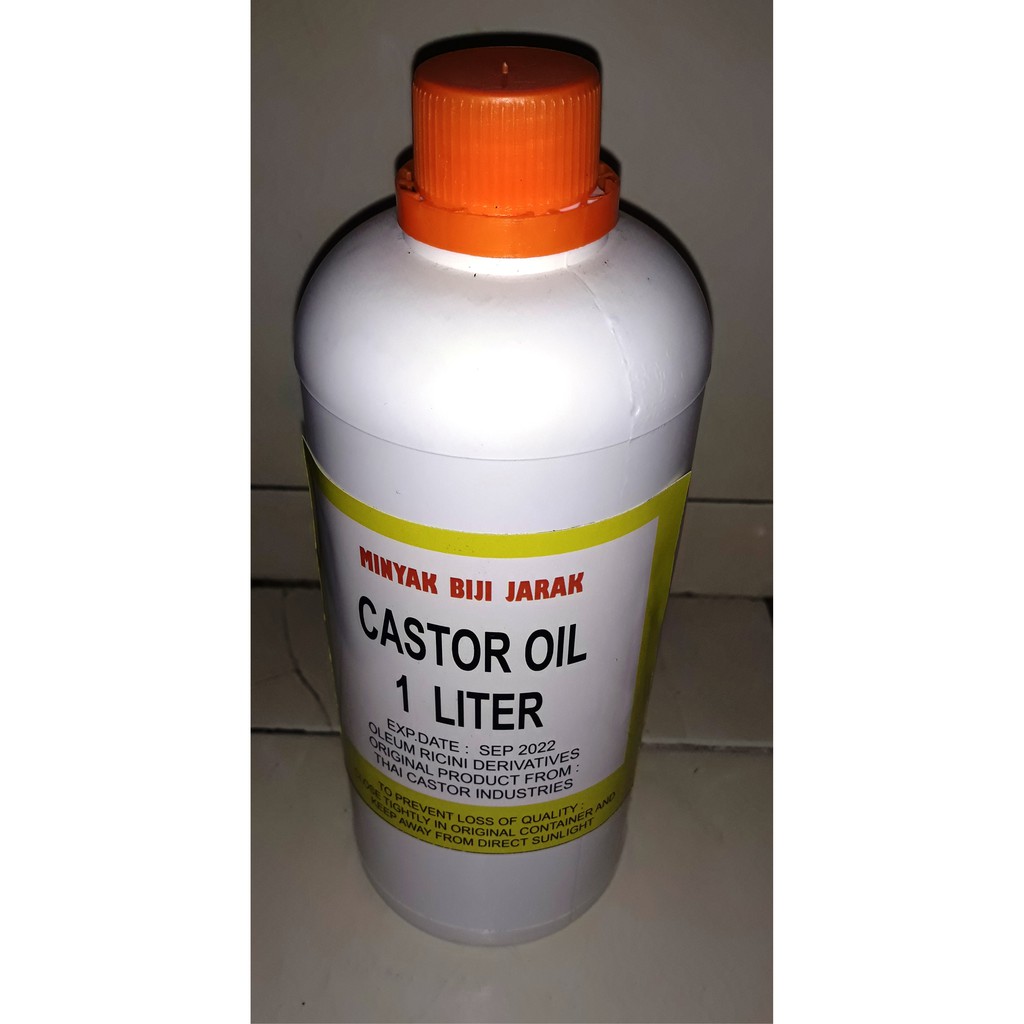 Jual castor oil minyak biji jarak oleum ricini 1 Liter | Shopee Indonesia Jual castor oil minyak biji jarak oleum ricini 1 Liter | Shopee Indonesia