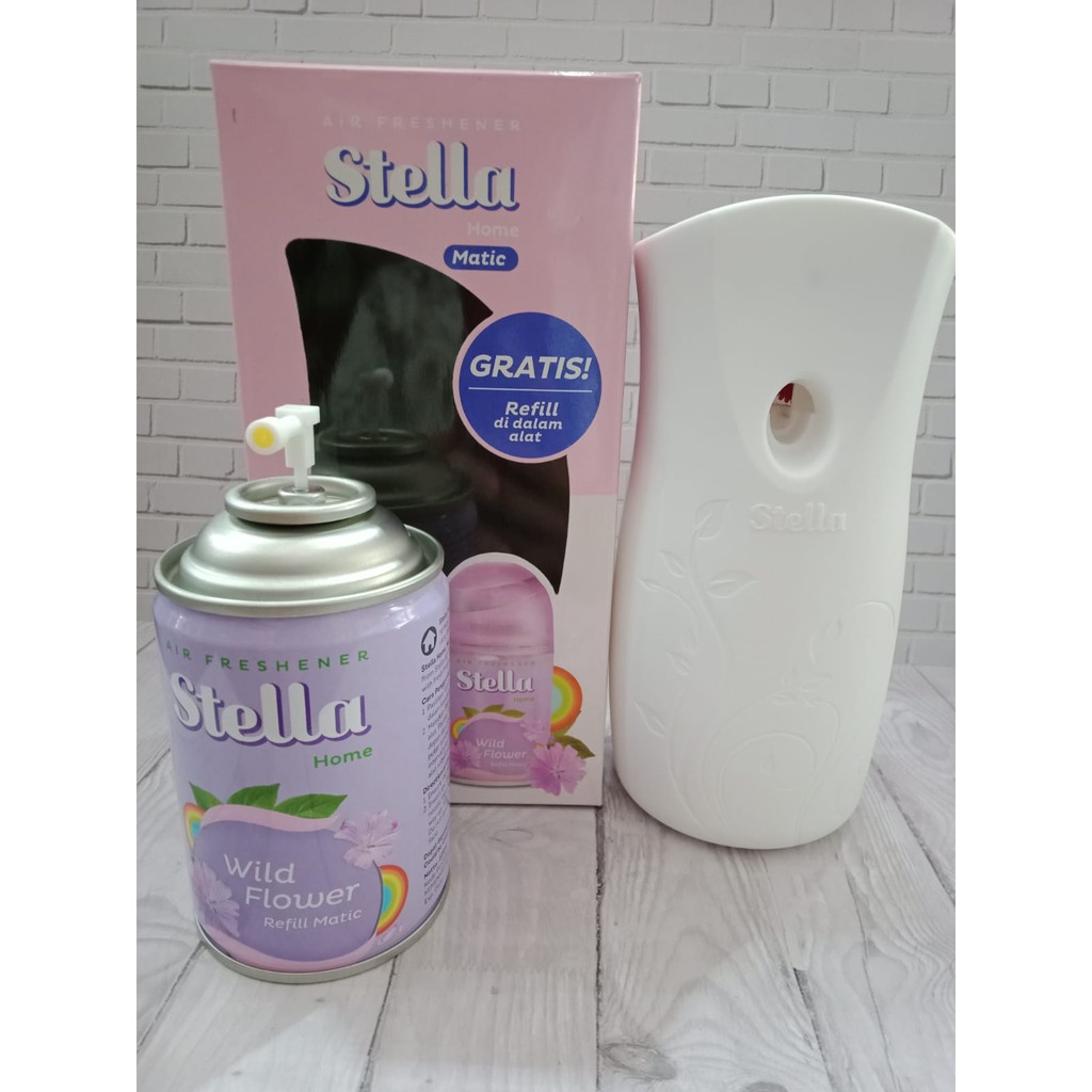 Jual PENGHARUM RUANGAN SPRAY STELLA MATIC (AIR FRESHENER) 225 ML ...