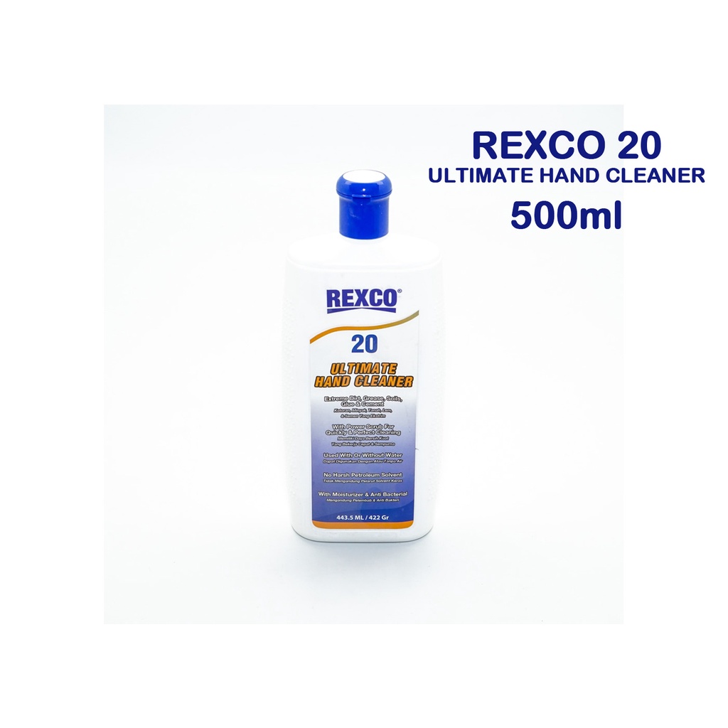 Jual REXCO 20 ULTIMATE HAND CLEANER 500ml | Shopee Indonesia