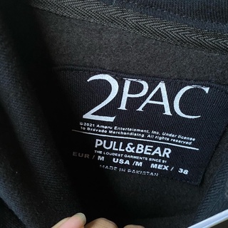 Jual Hoodie pull&bear 2pac original | Shopee Indonesia
