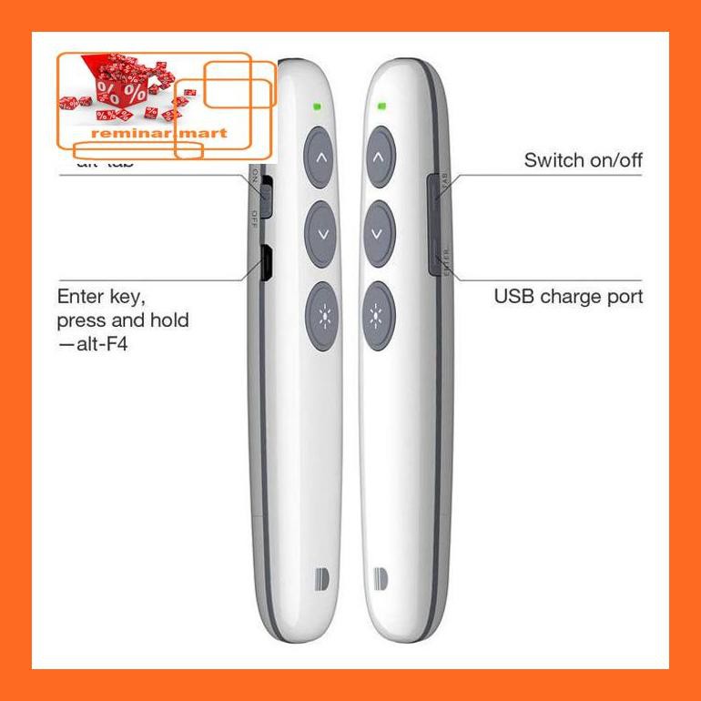 Jual 474Srem Laser Pointer Doosl For Presentation Wireless Presenter ...
