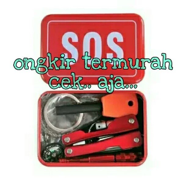 Jual Portable SOS Tool Kit Earthquake Emergency Onboard Outdoor ...