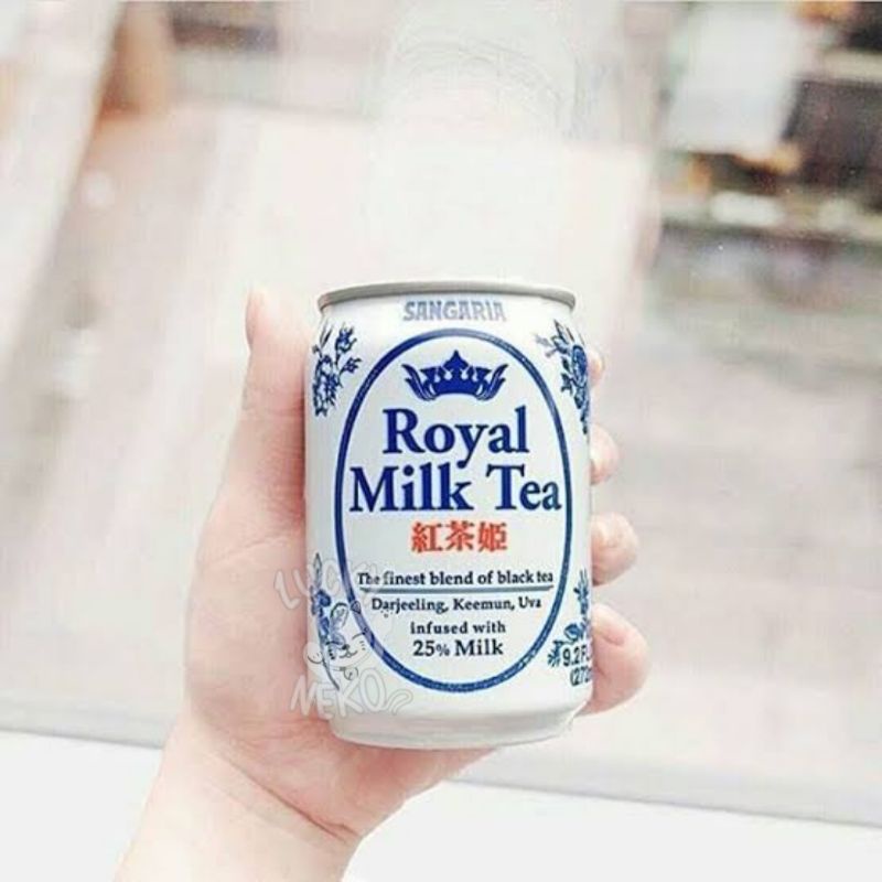 Jual Sangaria Royal Milk Tea / minuman impor / minuman / milk tea / minuman jepang / teh susu ...