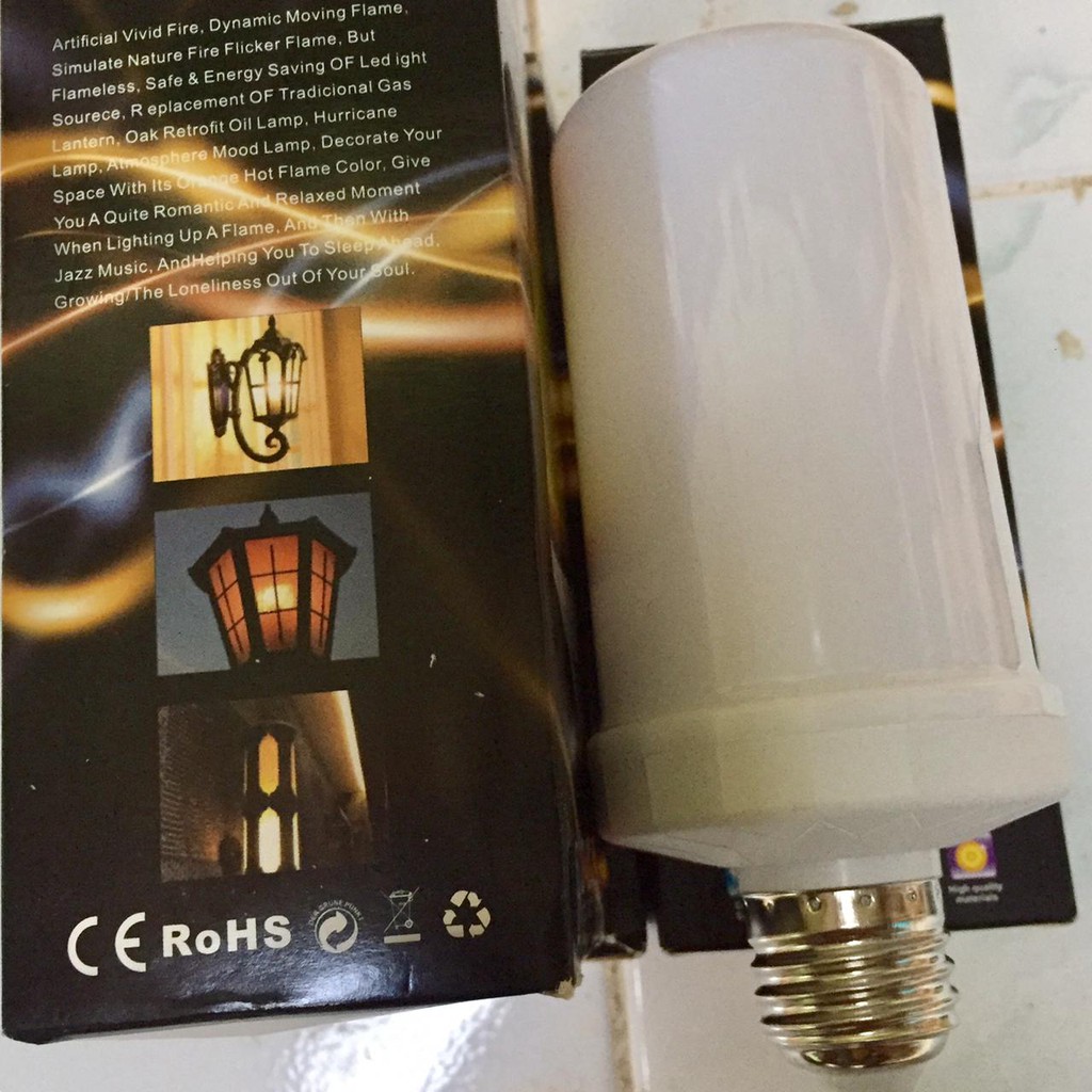 Jual lampu api LED flame lamp | Shopee Indonesia