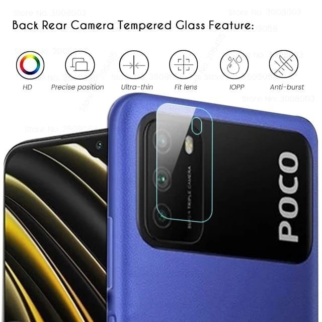 Jual Promo Tempered Glass Lensa Camera Xiaomi Poco M3 Anti Gores Kaca ...