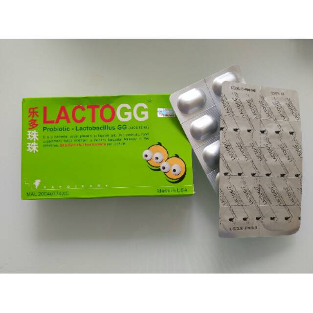 Jual Lacto GG 1 strip isi 10 kapsul | Shopee Indonesia