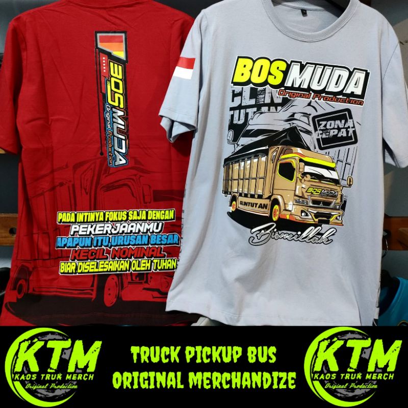 Jual Kaos Truck Bos Muda / Kaos Truk Bos Muda Terbaru / Kaos Truck ... Jual Kaos Truck Bos Muda / Kaos Truk Bos Muda Terbaru / Kaos Truck ...