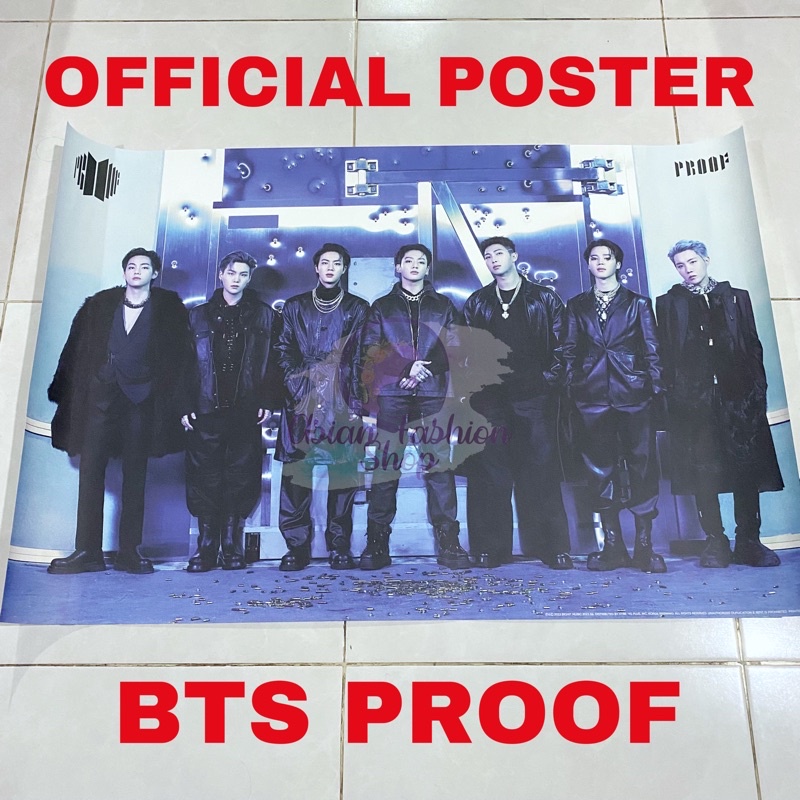 Jual BTS PROOF OFFICIAL POSTER | Shopee Indonesia
