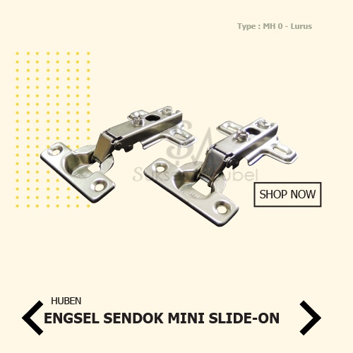 Jual MH - 0 LURUS ENGSEL SENDOK MINI HUBEN SLIDE-ON ( 1 pasang ...
