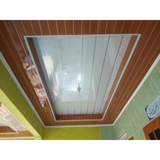 Jual Plafon PVC / Plavon PVC putih glossy genius ketebalan 8mm (GN 2021 ...