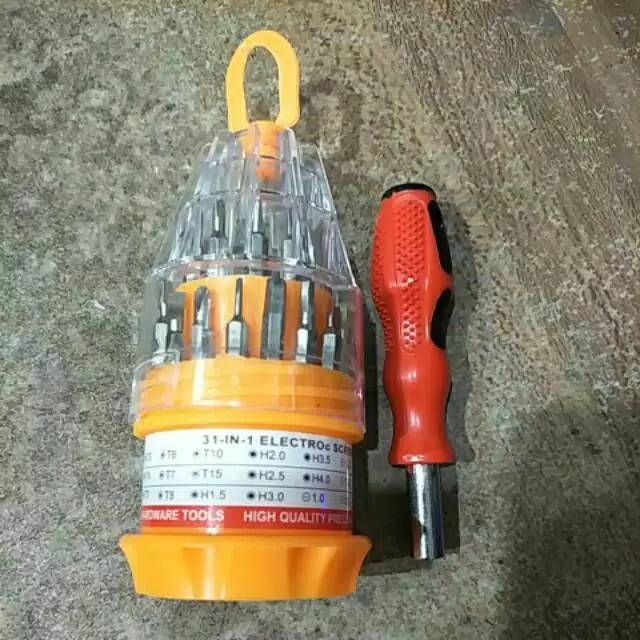Jual obeng bunga set 31 in 1 Praktis | Shopee Indonesia