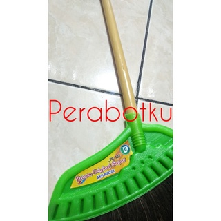 Jual Sapu Ijuk Super Anti Rontok Gagang Kayu PC-102 GBU / Sapu Injuk ...