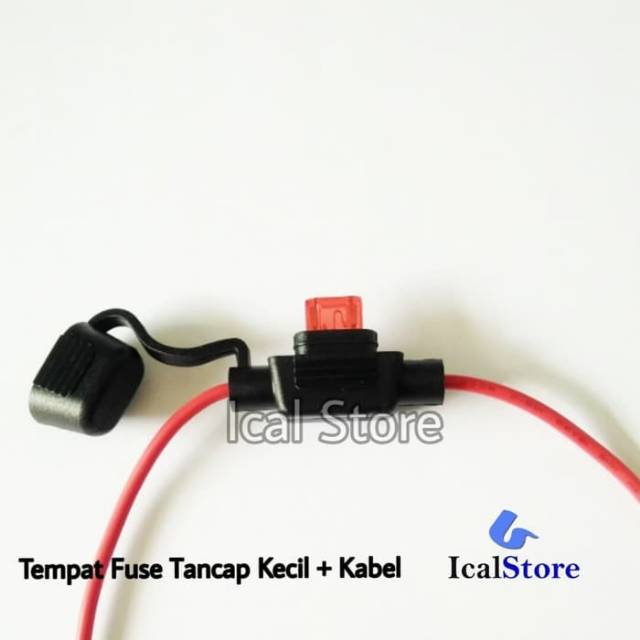 Jual Tempat Fuse Tancap Kecil Waterproof - Rumah Socket Sekring Holder ...