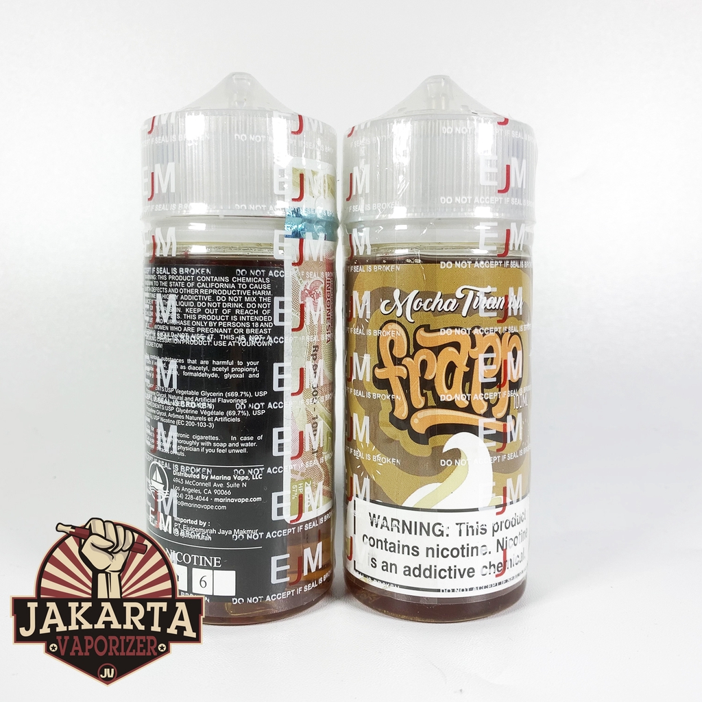 Jual EJM FRAPP MOCHA TIRAMISU 100ML 3MG 6MG BY EJUICE MURAH LIQUID ...