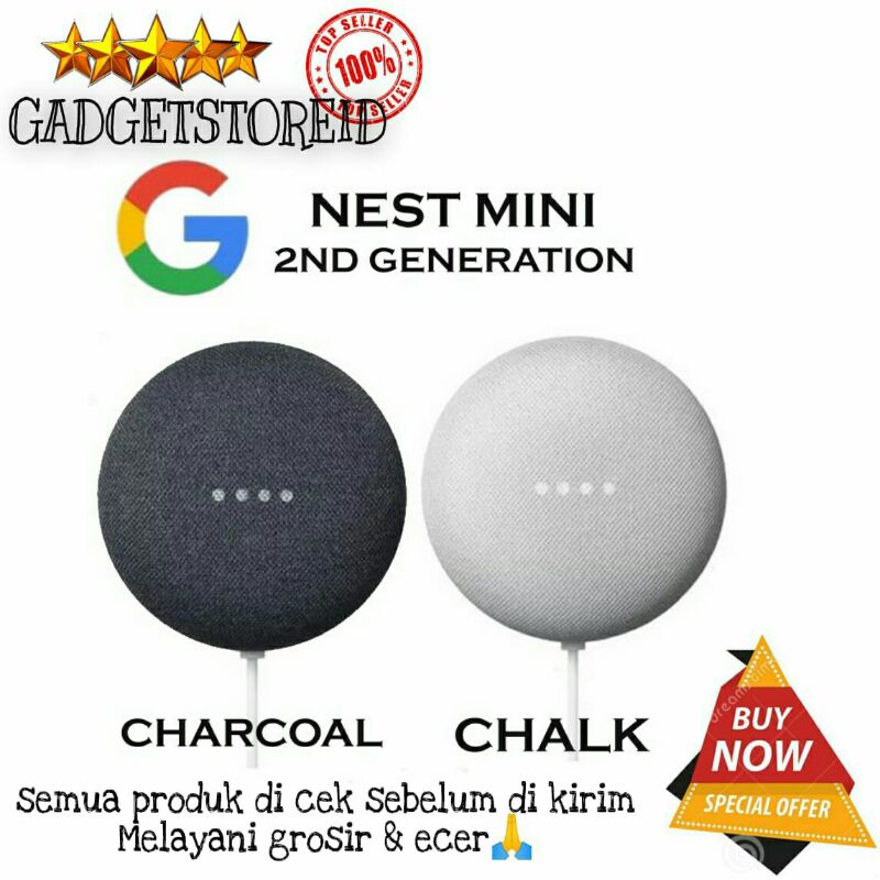 Jual GG - Google Nest Mini / Google Home Nest Mini 2nd / Google Home ...