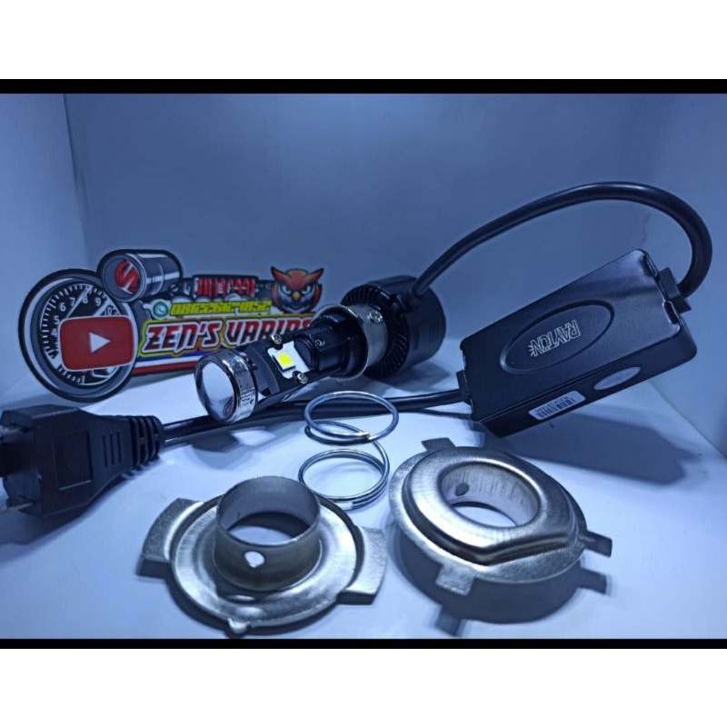 Jual Lampu LED Motor Projector RTD M8 36W H6 H4 Hi-Lo Mini Projie Cut ...