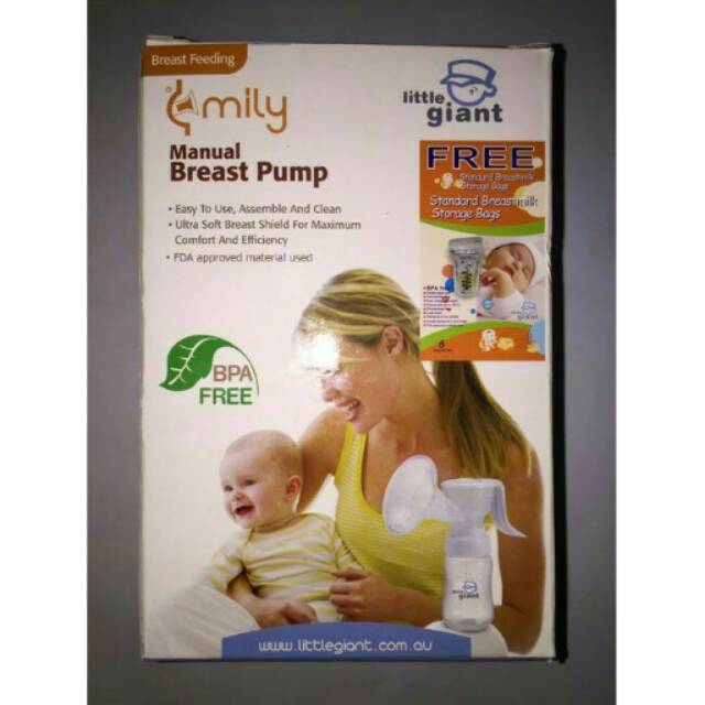 Jual Pompa ASI Little Giant Emily Manual Breastpump | Shopee Indonesia