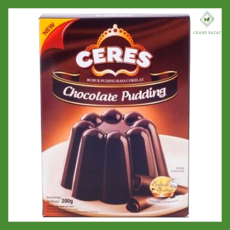 Jual CERES Baking Heritage Chocolate Pudding Mix 200g | Shopee Indonesia