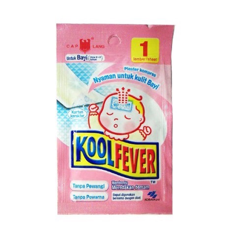 Jual Kool Fever Plester Kompres untuk Anak isi 1 / Koolfever | Shopee ...