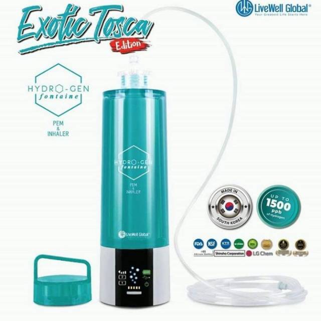 Jual Hydrogen Fontaine TOSCA PEM INHALER LWG Alat Elektrolisis Air ...