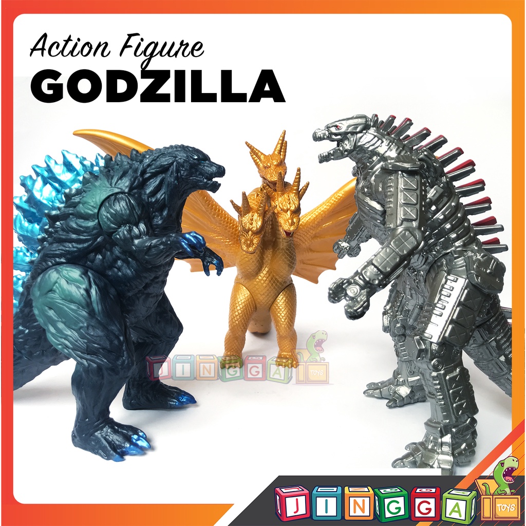 Jual GODZILLA ACTION FIGURE KAIJU NECA GOJIRA EARTH SHIN MECHA MONSTERVERSE KING OF MONSTER 2019 ...