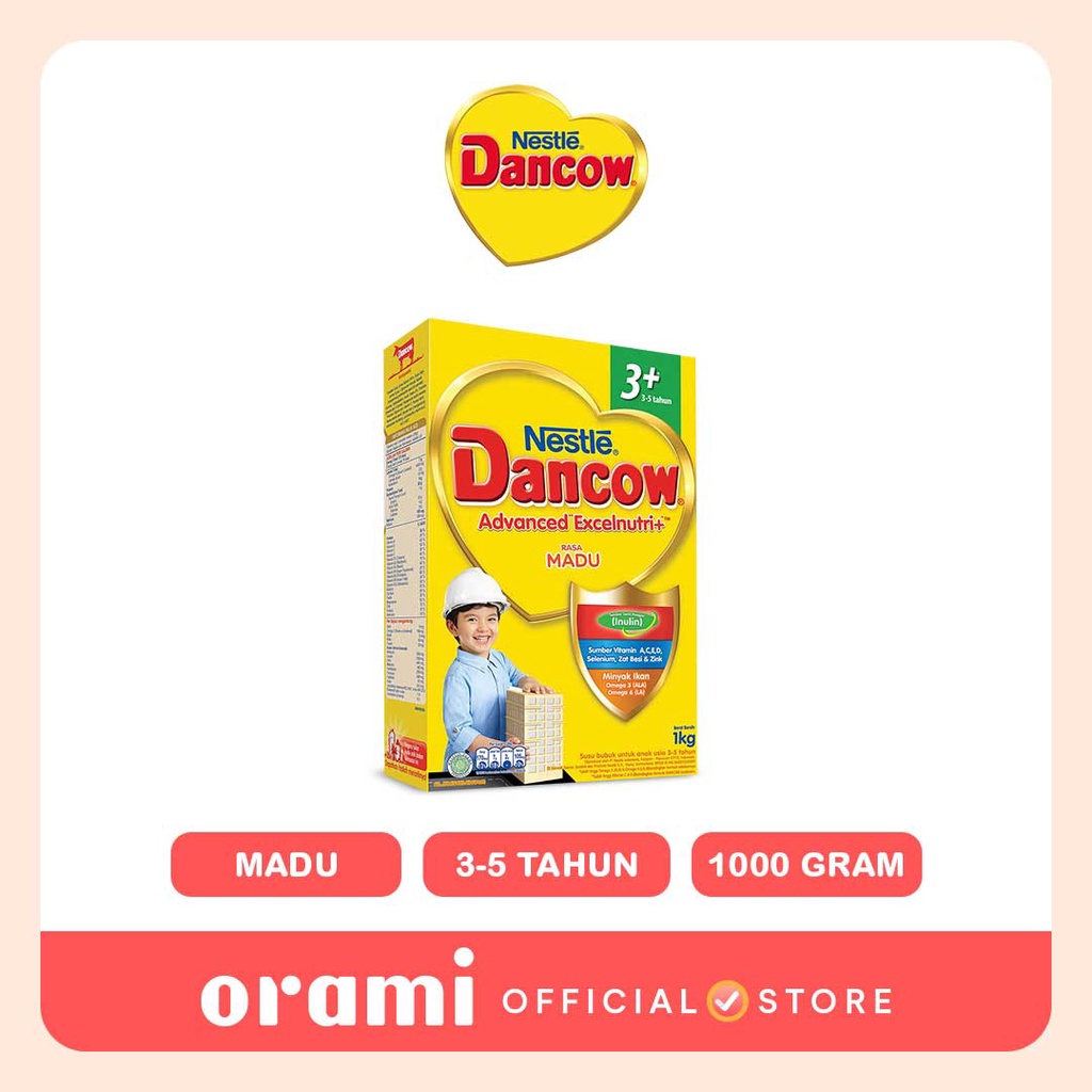 Jual Dancow 3+ Madu Extra Nutri Probio 1000g | Shopee Indonesia