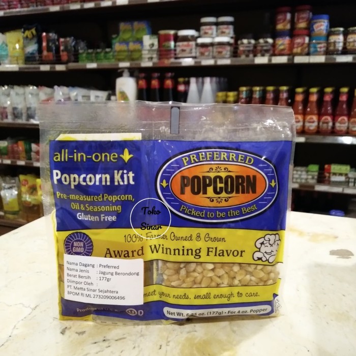 Jual Kualitas Terbaik - Jagung Popcorn Kit/ Popcorn Lengkap Dengan ...