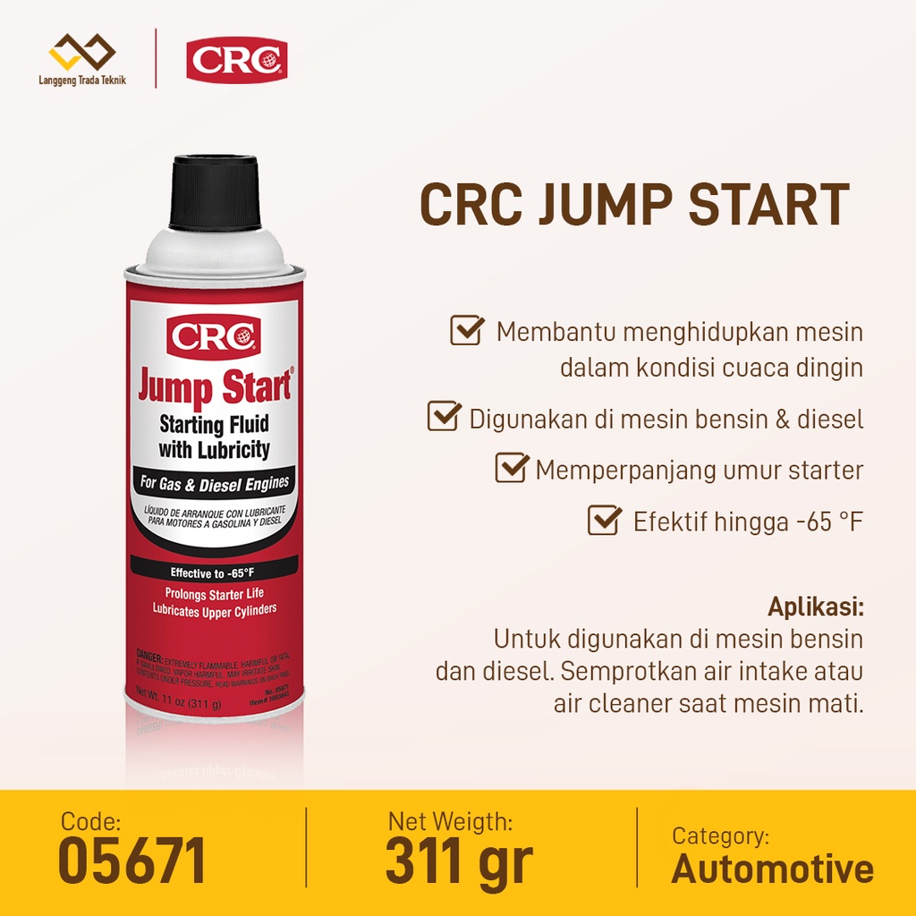 Jual CRC Jump Start Fluid - 05671 | Shopee Indonesia