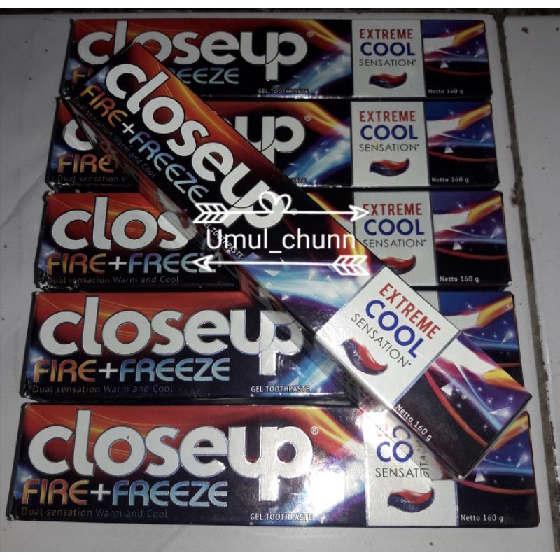 Jual CLOSE UP Fire+Freeze 160gr | Shopee Indonesia