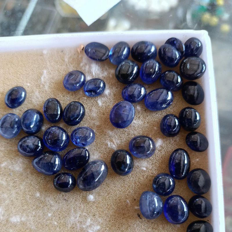Jual batu permata blue natural safir Afrika murah meriah dan terlaris ...