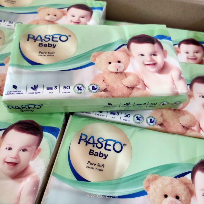 Jual PASEO BABY TRAVEL PACK 50 SHEETS | Shopee Indonesia