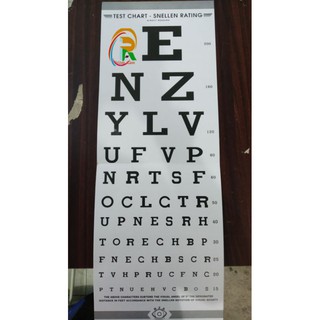 Jual Snellen Chart / Alat Tes Mata Rabun | Shopee Indonesia