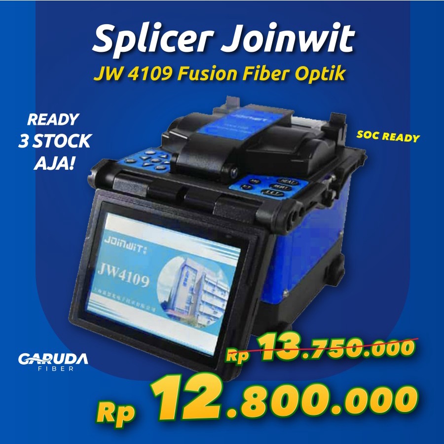 Jual Splicer Joinwit JW 4109 Fusion Splicer Fiber Optik | Shopee Indonesia