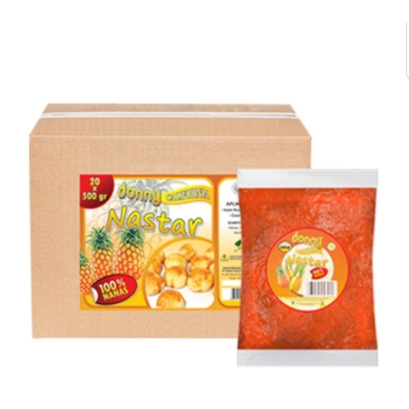 Jual Selai Nastar Donny 500 g selai nanas nastar 100% nanas | Shopee ...